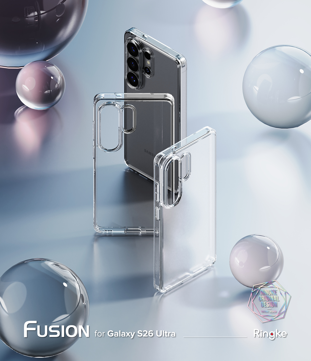RINGKE® FUSION Minimalist Fit Samsung Galaxy S26 Ultra Crystal Clear ...