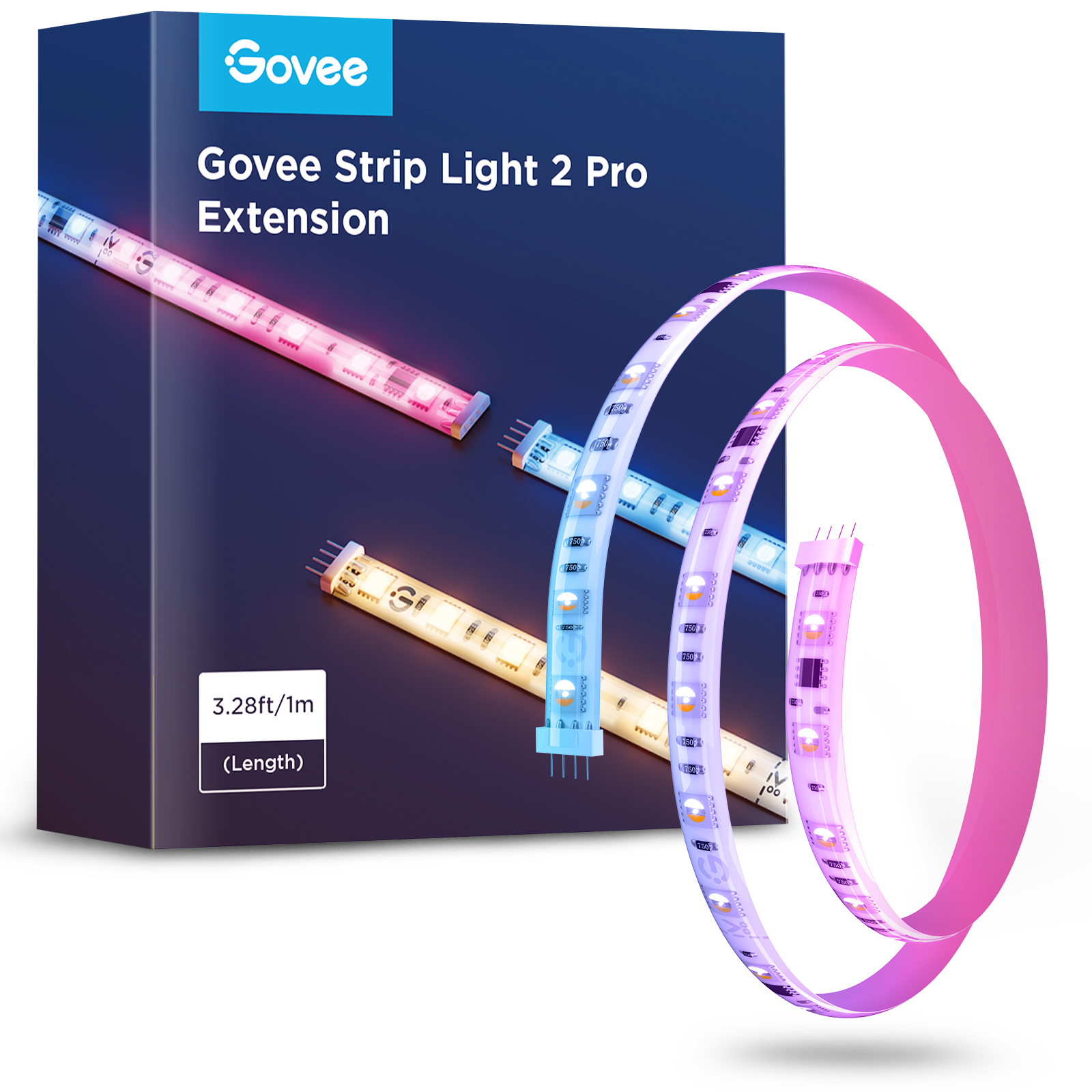 Govee M1 5M/2M RGBICW LED Strip Light 2 Pro Matter Compatible Apple ...