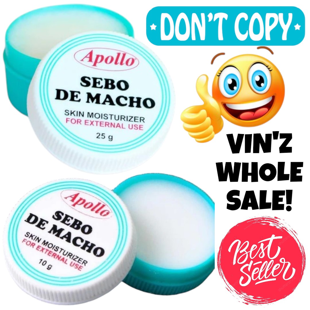 APOLLO Sebo De Macho Cream (10g/25g) | Shopee Malaysia