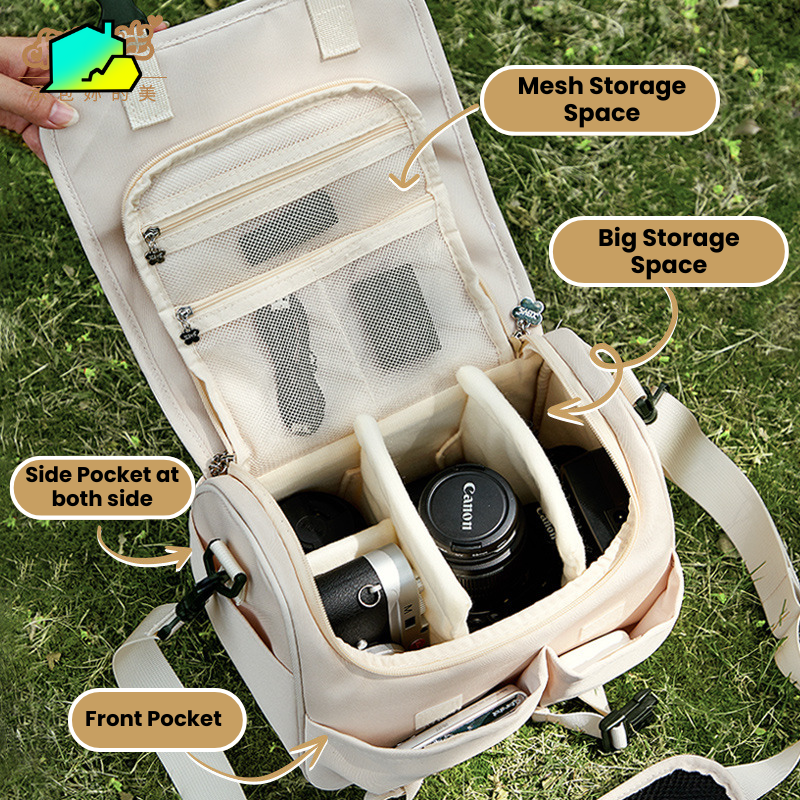 Camera Bag XYBS-H017 Sling Waterproof Shoulder Case for DSLR Mirrorless ...
