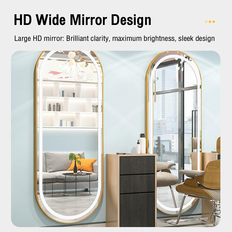 Barber Shop Mirror with light hair salon Mirror make up mirror/dressing ...