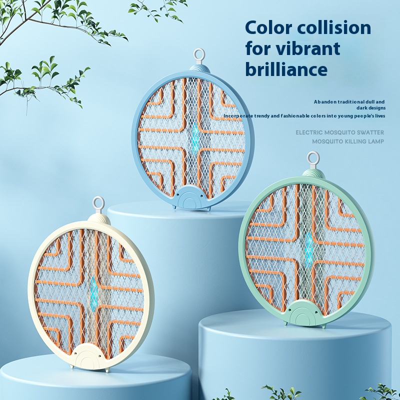 3 IN 1 USB Mosquito Electric Racket Electric Nyamuk Insect Raket Nyamuk ...