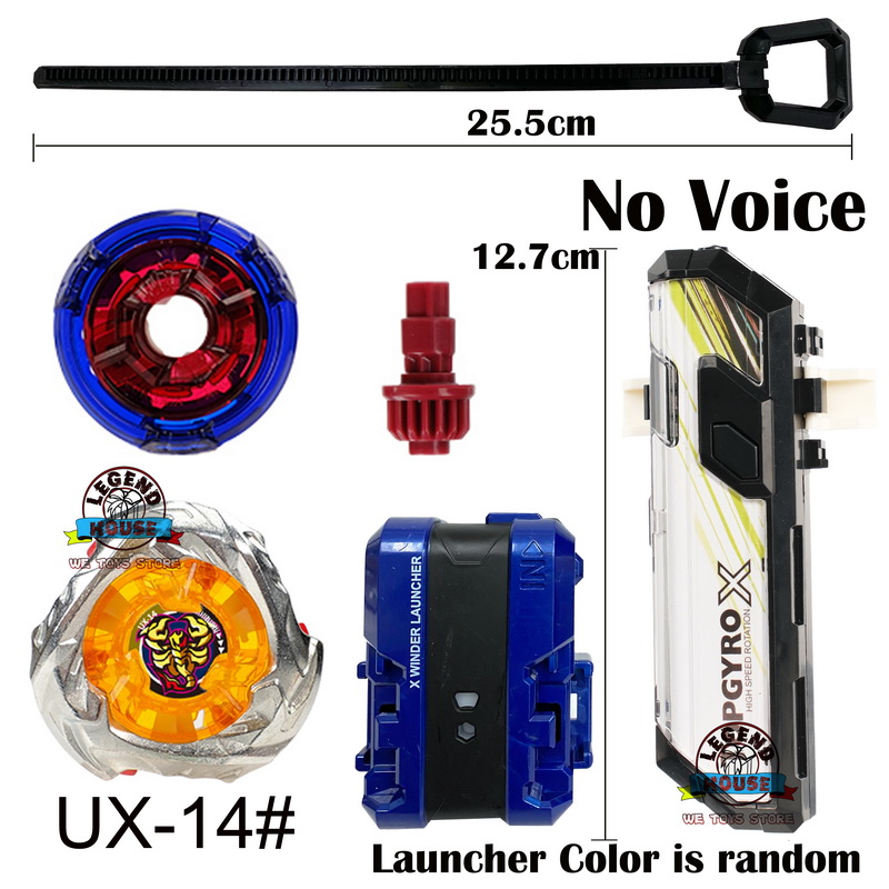 SB Beyblade X UX-14 Scorpio Spear Purple Scorpio 0-70Z XTREME Gear ...