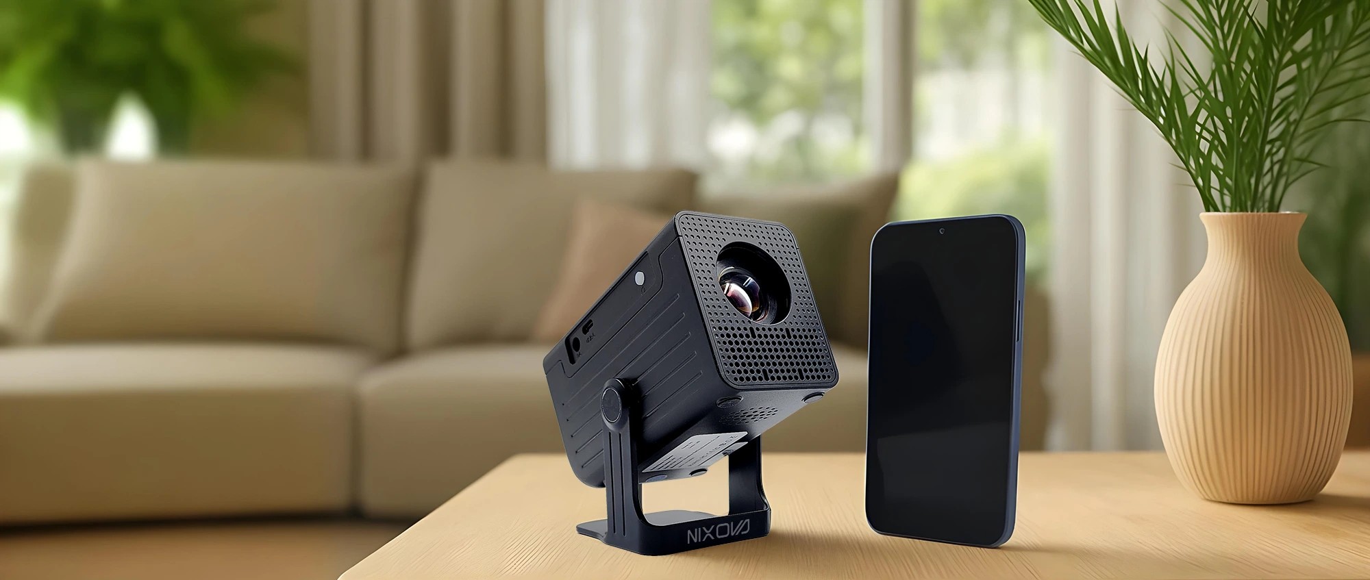 NIXOVA PIXOR X10, Smart Projector, Your Pocket-Sized Mini Cinema ...