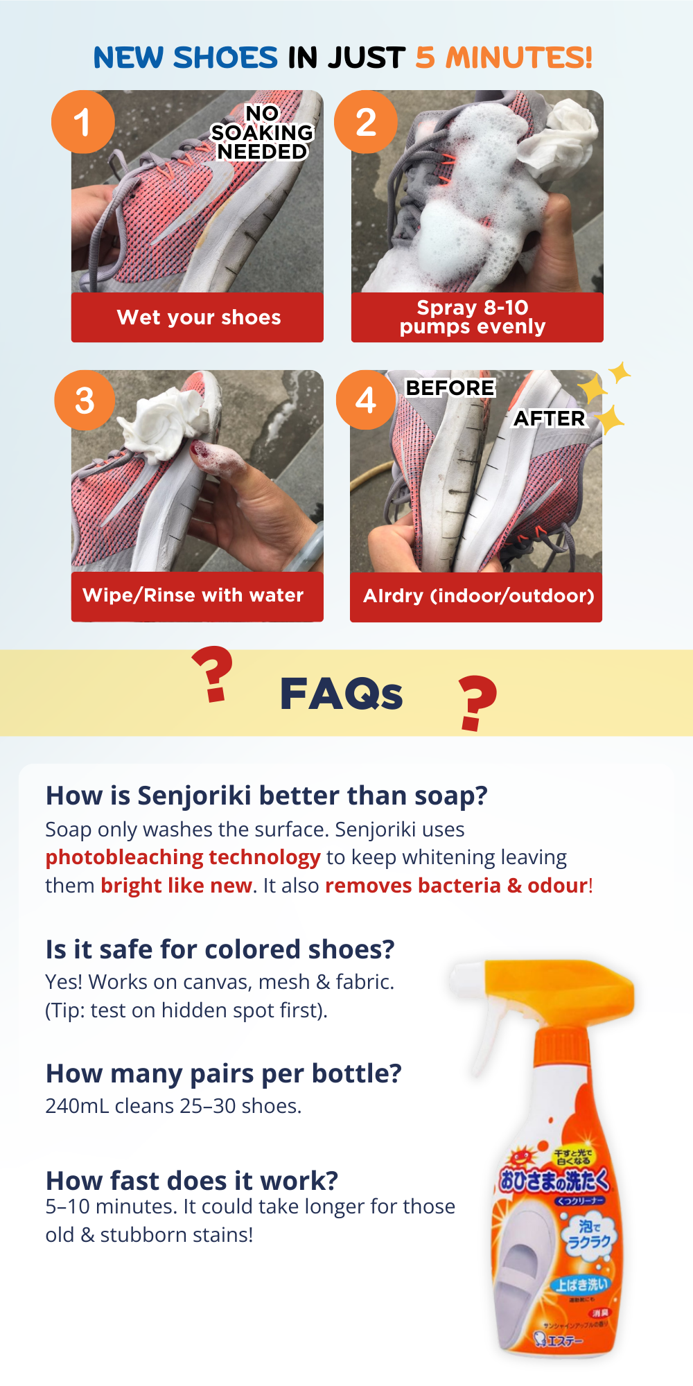 Shoe Cleaner & Stain Remover | Sneakers, White Shoes, Sport Shoes ...