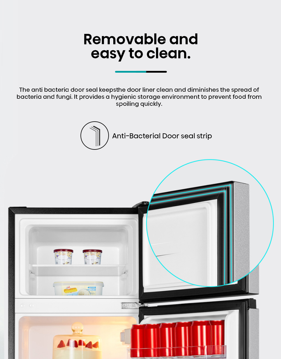 Hisense 150L 2 Door Refrigerator / Fridge Dial Temperature Control ...