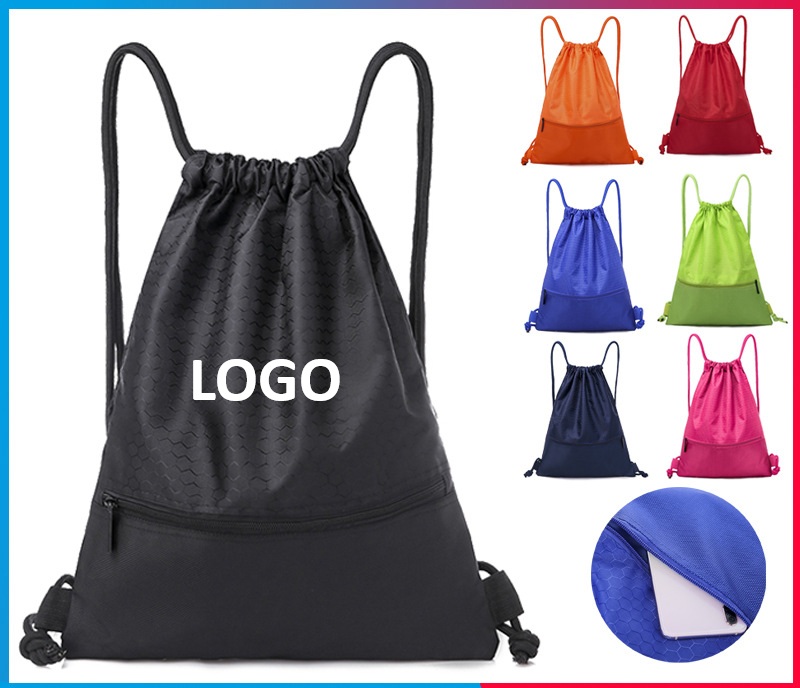 LOGO Printing Custom made Drawstring Backpacks String Bags, Customized ...
