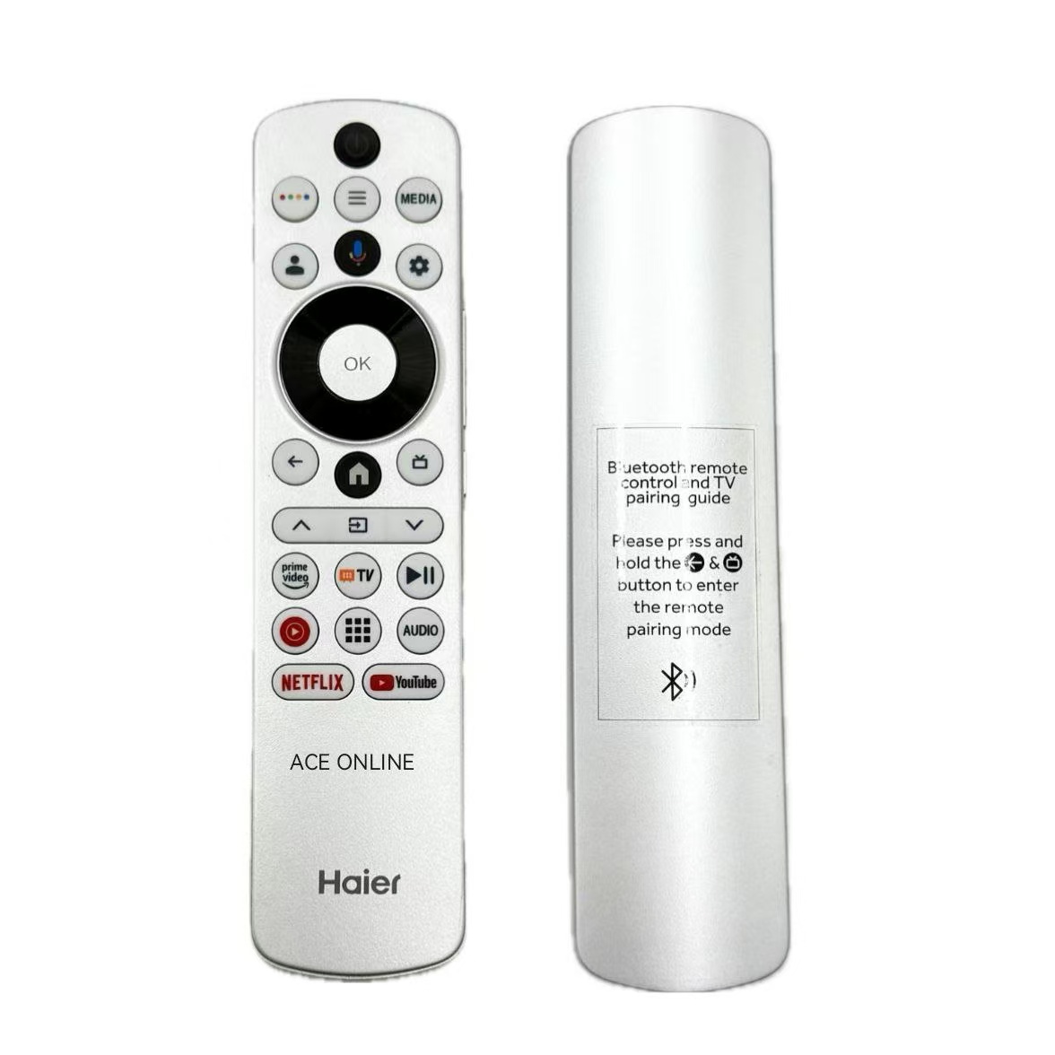 Original Haier android TV / Smart TV Remote Control HTR-U33G Compatible ...