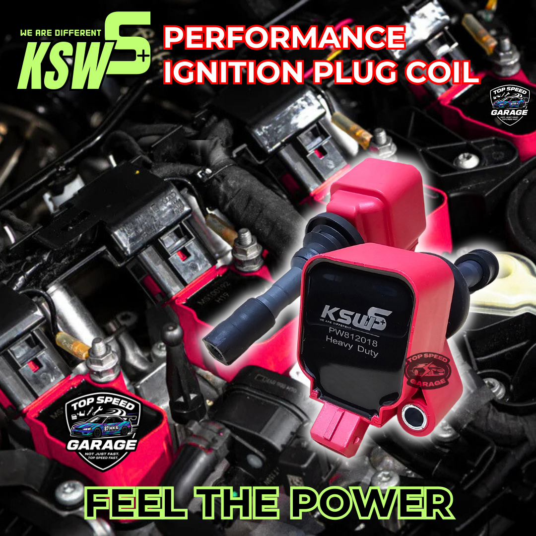 Toyota Vios NCP150 - KSW S+ Performance Ignition Plug Coil (ICT-02265-K ...