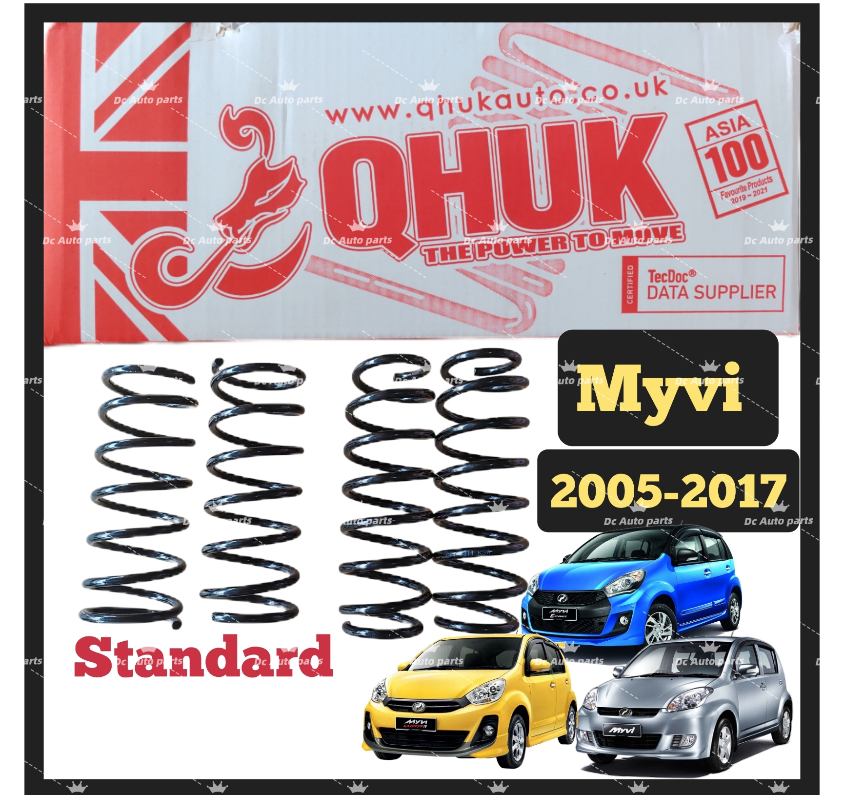 PERODUA MYVI VIVA MYVI LAGI BEST MYVI ICON 2005-2017Y FRONT & REAR COIL ...