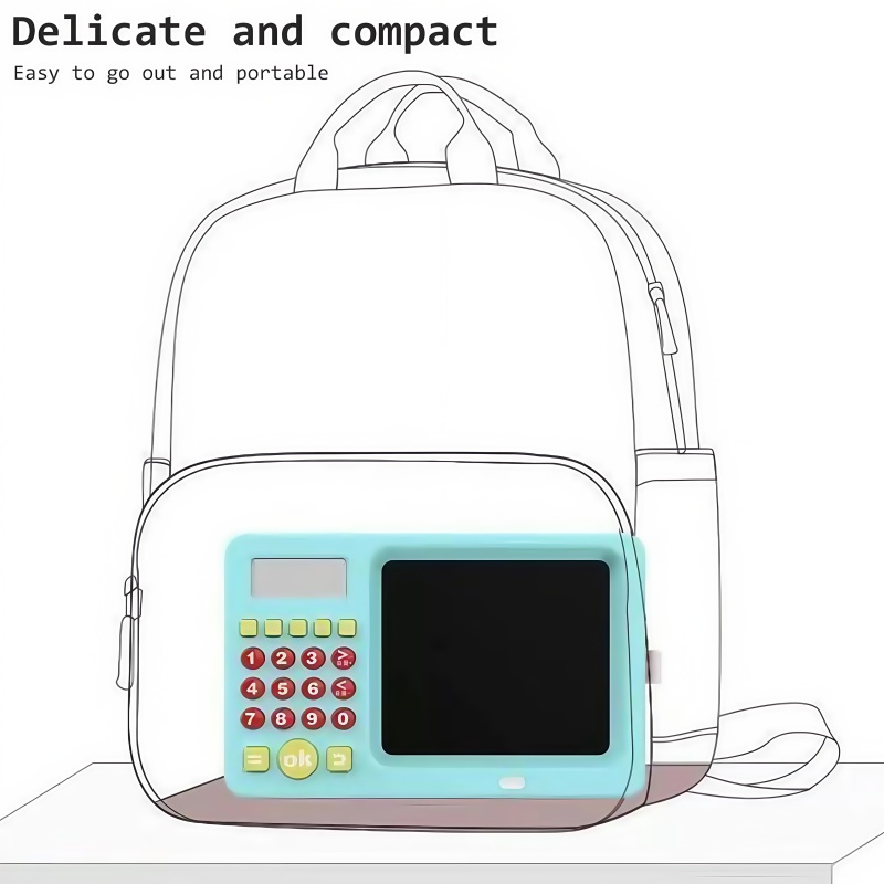 LCD Writing Tablet for Kids Math Game Handwriting Board Oral Calculator ...