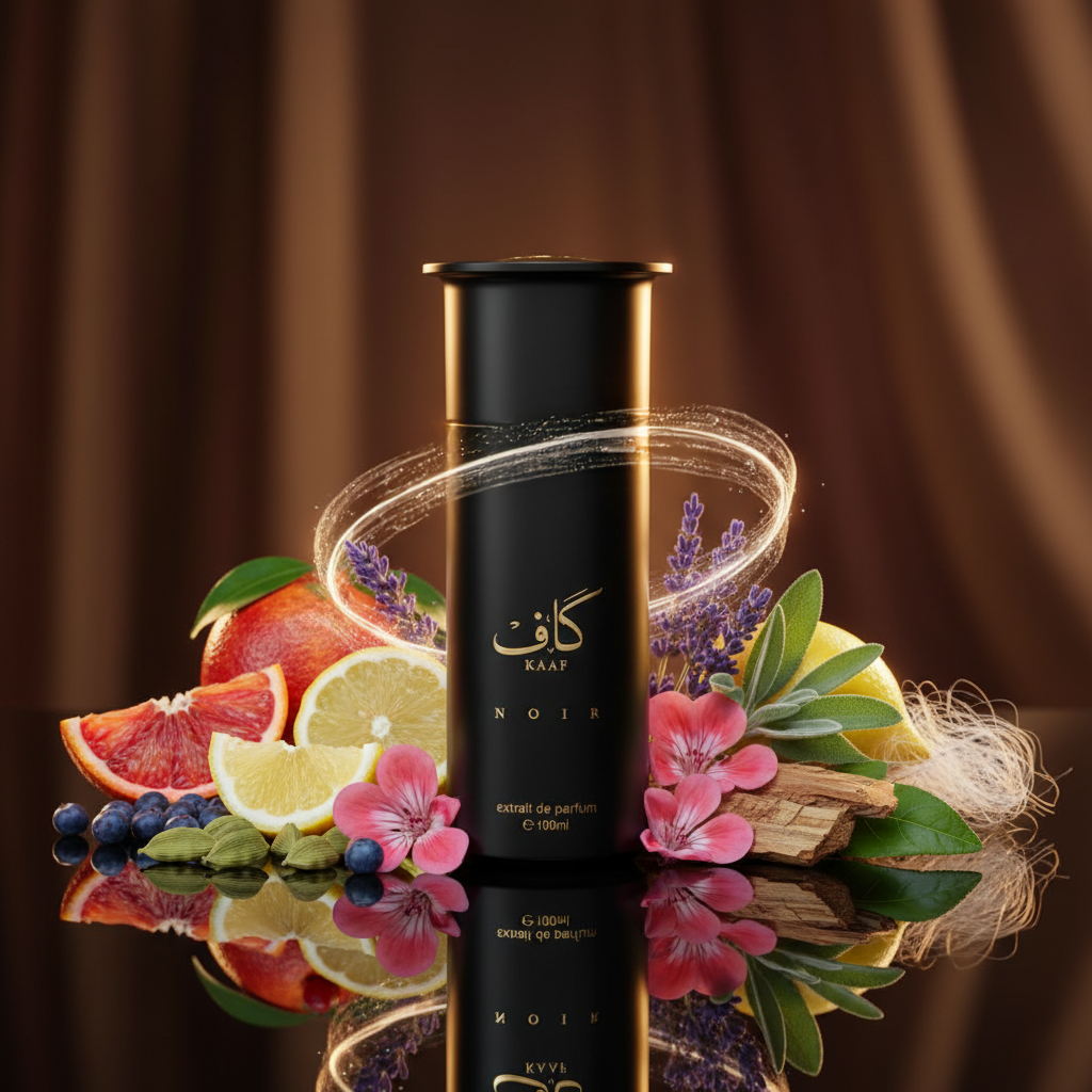 Kaaf Noir Extrait Ahmed Al Maghribi EDP 100ml Minyak Wangi Unisex ...