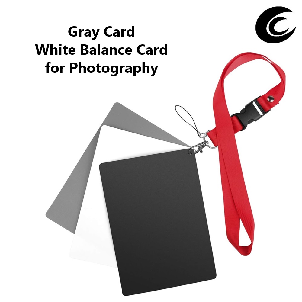 Gray Card White Balance Card 18% Exposure Photography Card Custom ...