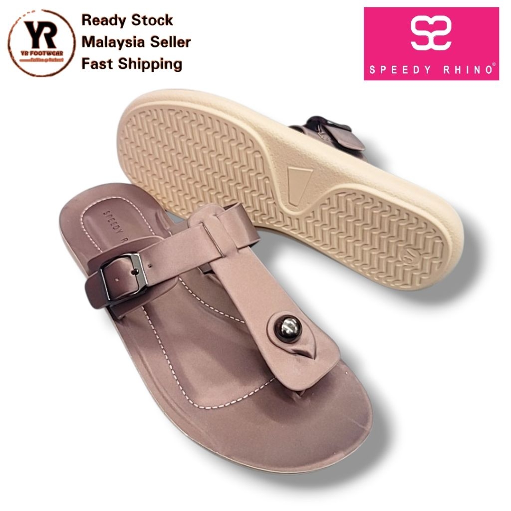 Speedy Rhino kasut jalan wanita R510496 /women's ladies flat sandal ...