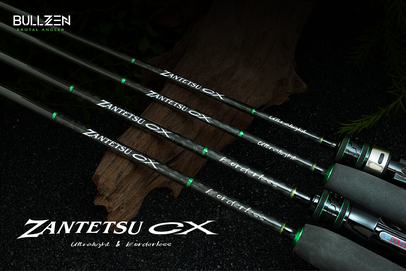 Bullzen Zantetsu CX Ultralight & Borderless Series Fishing Rod | Shopee ...