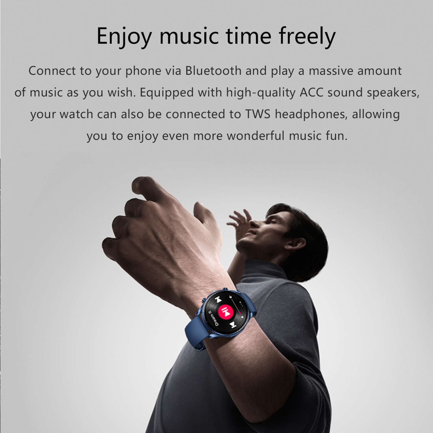 Smart Watch TX-118 Pro Heart Rate SpO2 Monitor Stress Monitor 5ATM ...