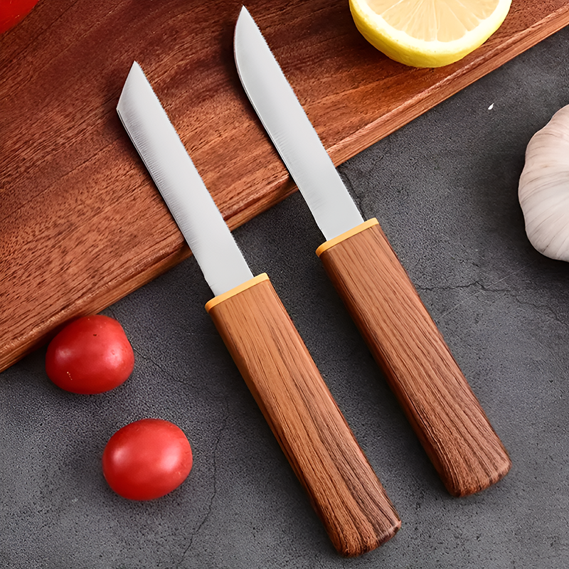 Compact Dual-Sided Stainless Steel Knife Mini Fruit Blade 2 In 1 ...