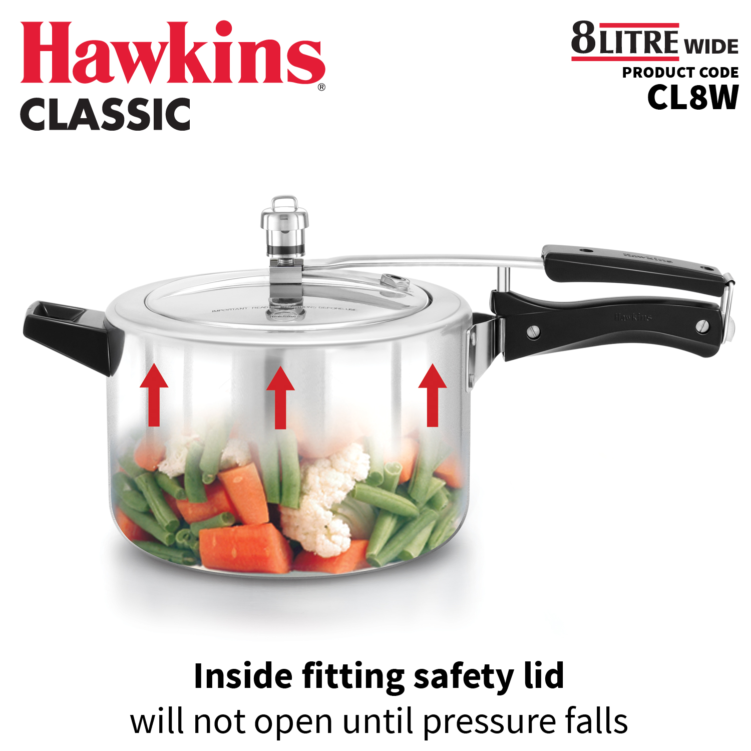 HAWKINS Classic Pressure Cooker 8L Jumbo | Shopee Malaysia