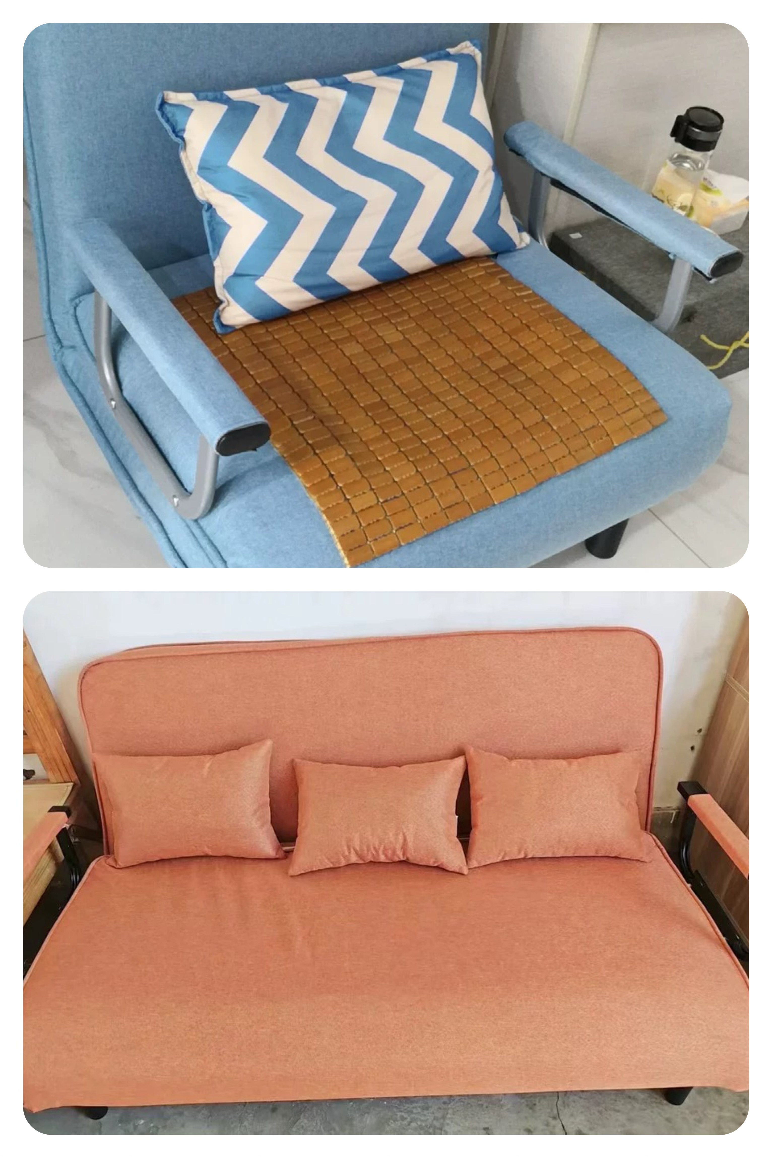 𝑫𝑹𝑬𝑨𝑴𝑬 Luxury Foldable Sofa Bed Katil 2 seater/3 seater/4 seater/Sofa ...