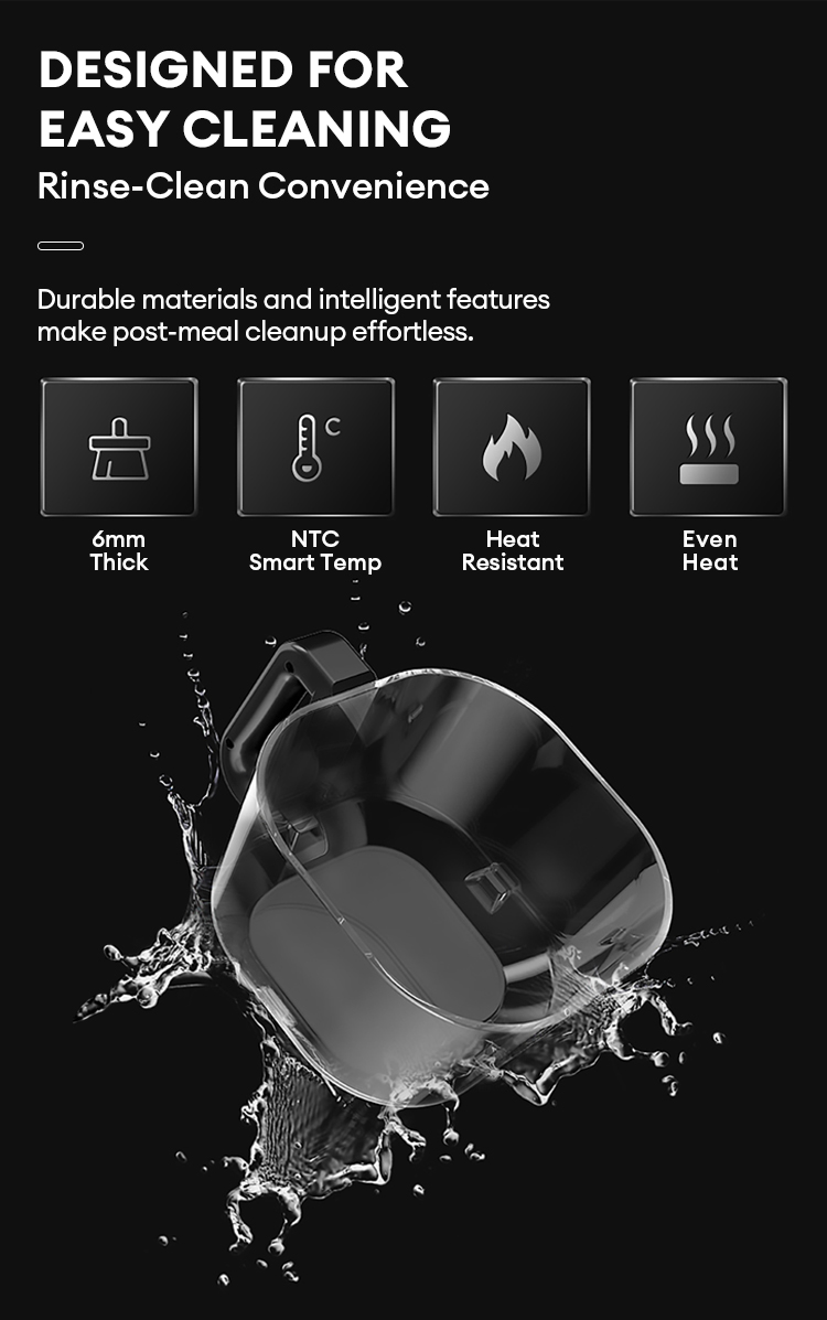 [Upgrade Ver.] Riino Steam Air Fryer Oven HD Dual Heat AI Technology ...
