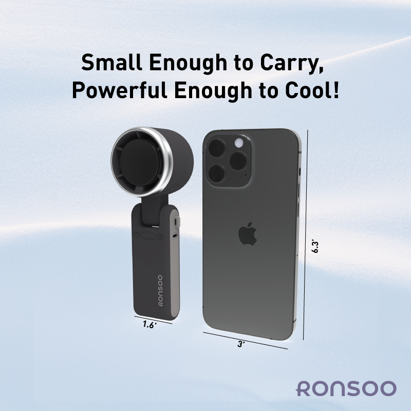Portable Fan | High Speed | Hand-held | Name Customisation | Foldable ...