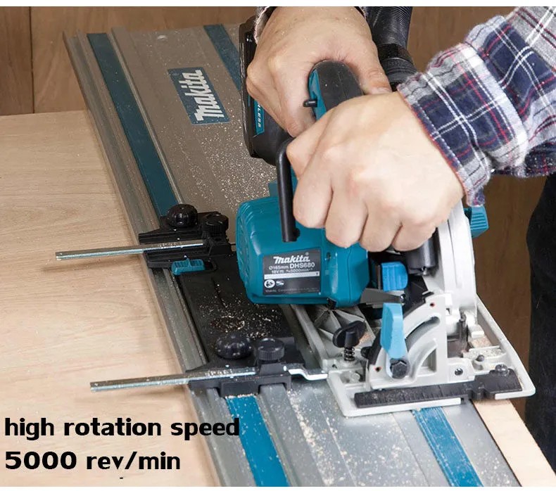 Makita DHS680 18V brushless circular saw with tool box and 6.0Ah ...