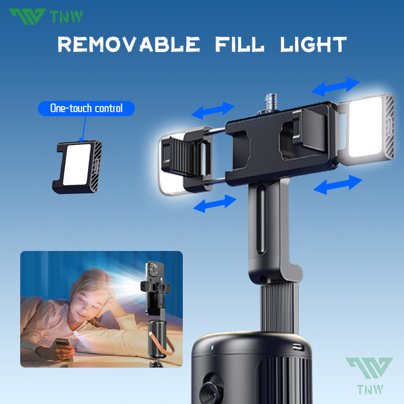 TNW P08 Auto Face Tracking Gimbal Stabilizer Phone Selfie Stick Buddle ...