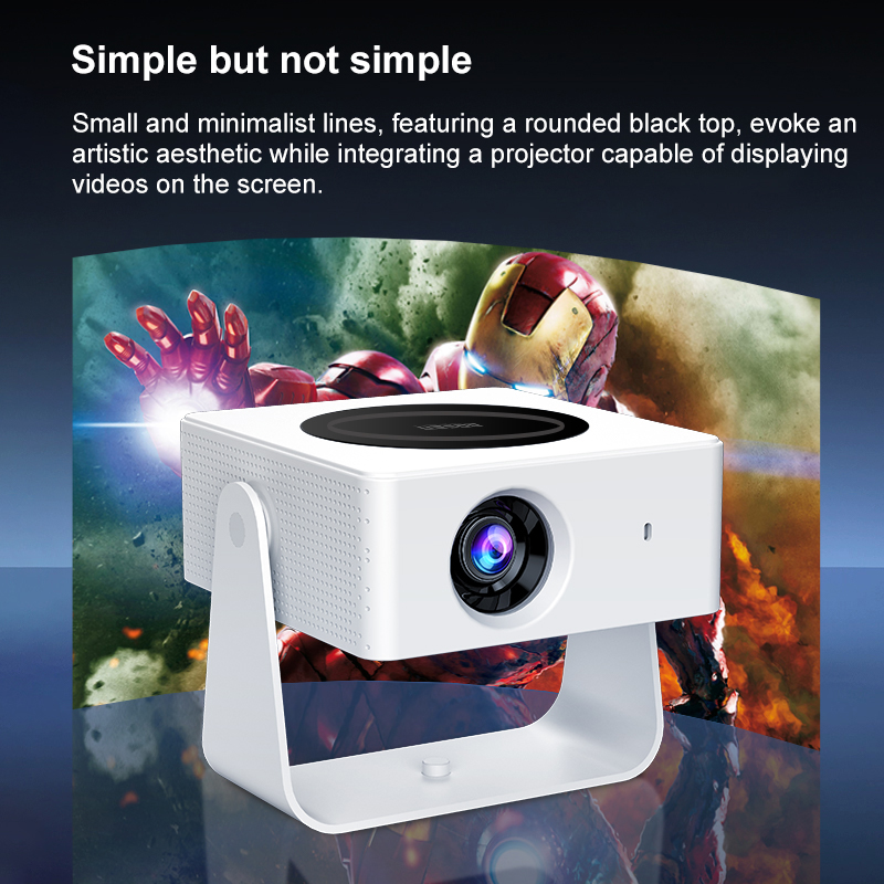 DOSEN T1 Pro Mini Wireless Projector 5GWifi Bluetooth Cinema Android ...