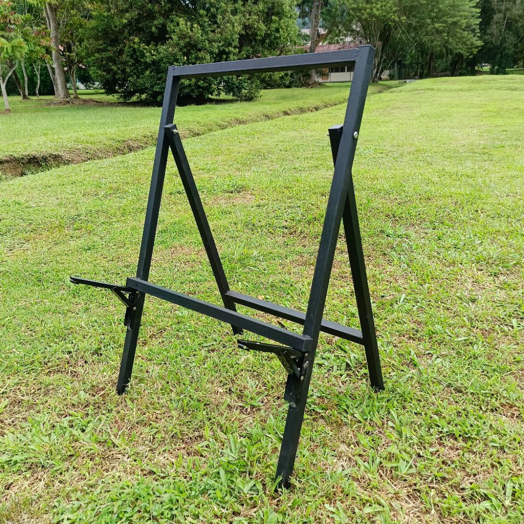 ARCHERY PORTABLE MINI METAL TARGET STAND DIMENSION 90CM X 60CM - ITEM ...