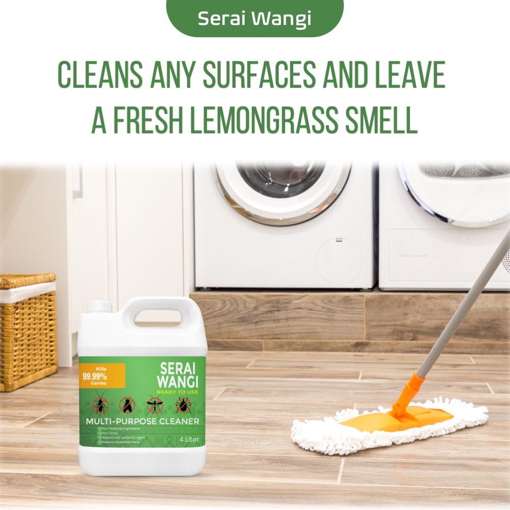 Serai Wangi Pest Repellent Multi Purpose Cleaner 4L Anti Bacterial ...