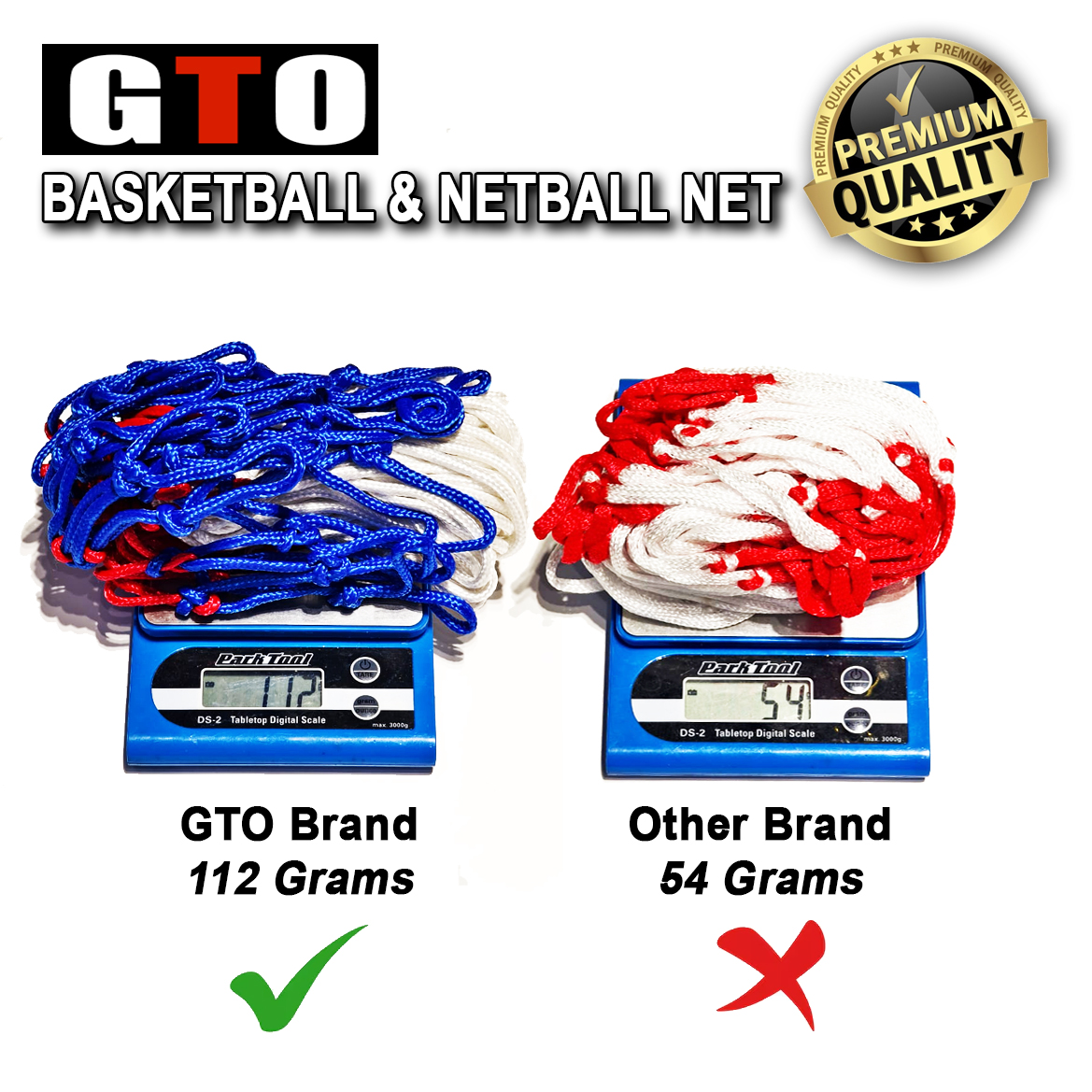 [100% Original] GTS Competition Basketball Netball Net Outdoor Durable ...