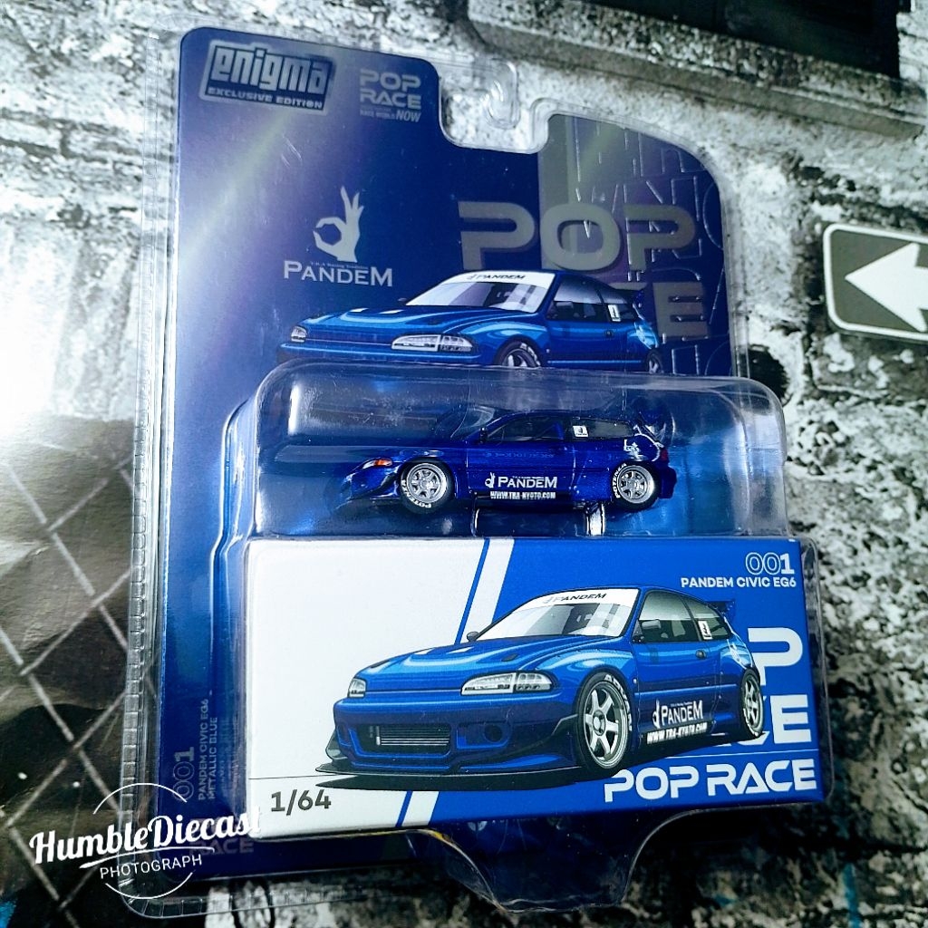 POP RACE PANDEM CIVIC EG6 001 BLISTER / ENIGMA EXCLUSIVE EDITION ...