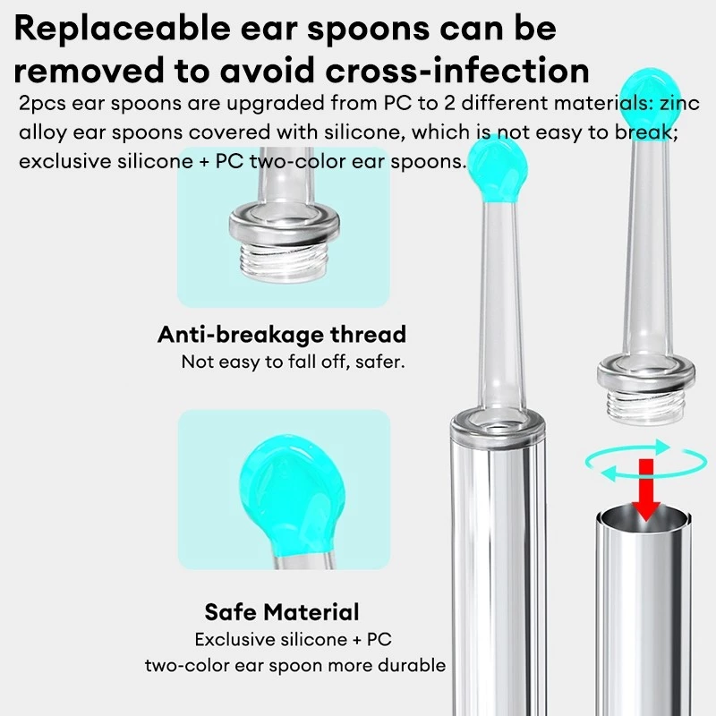 18in1 Earwax Remover with 1080P Camera-Safe Ear Cleaner New Intelligent ...