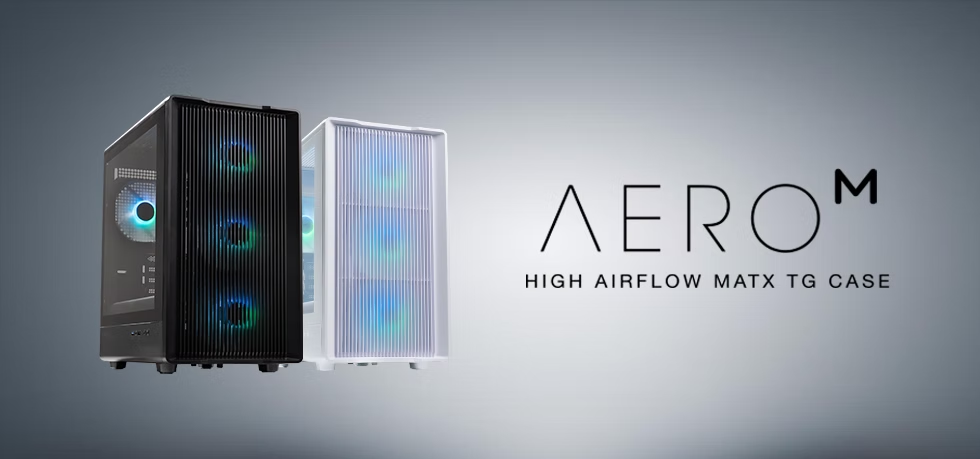 TECWARE AERO M High Airflow mATX T.G PC Case With 4 x 120mm PWM ARGB ...
