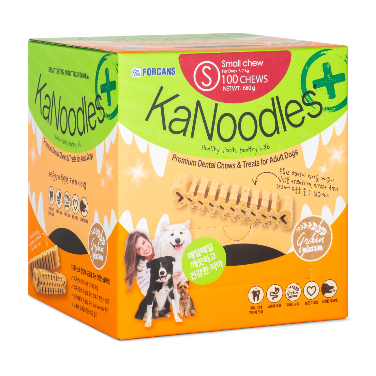 Forcans Korea Kanoodle Dispenser Box S size - 680g (100 pcs) | Shopee ...