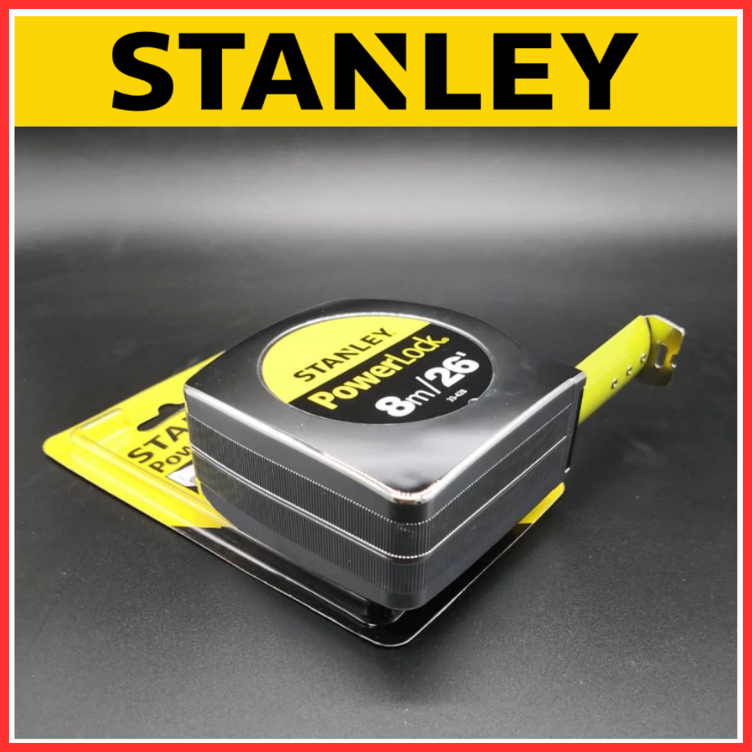 STANLEY Measuring Tape Power Lock 33-428 / Stanley Tylon Measuring Tape ...