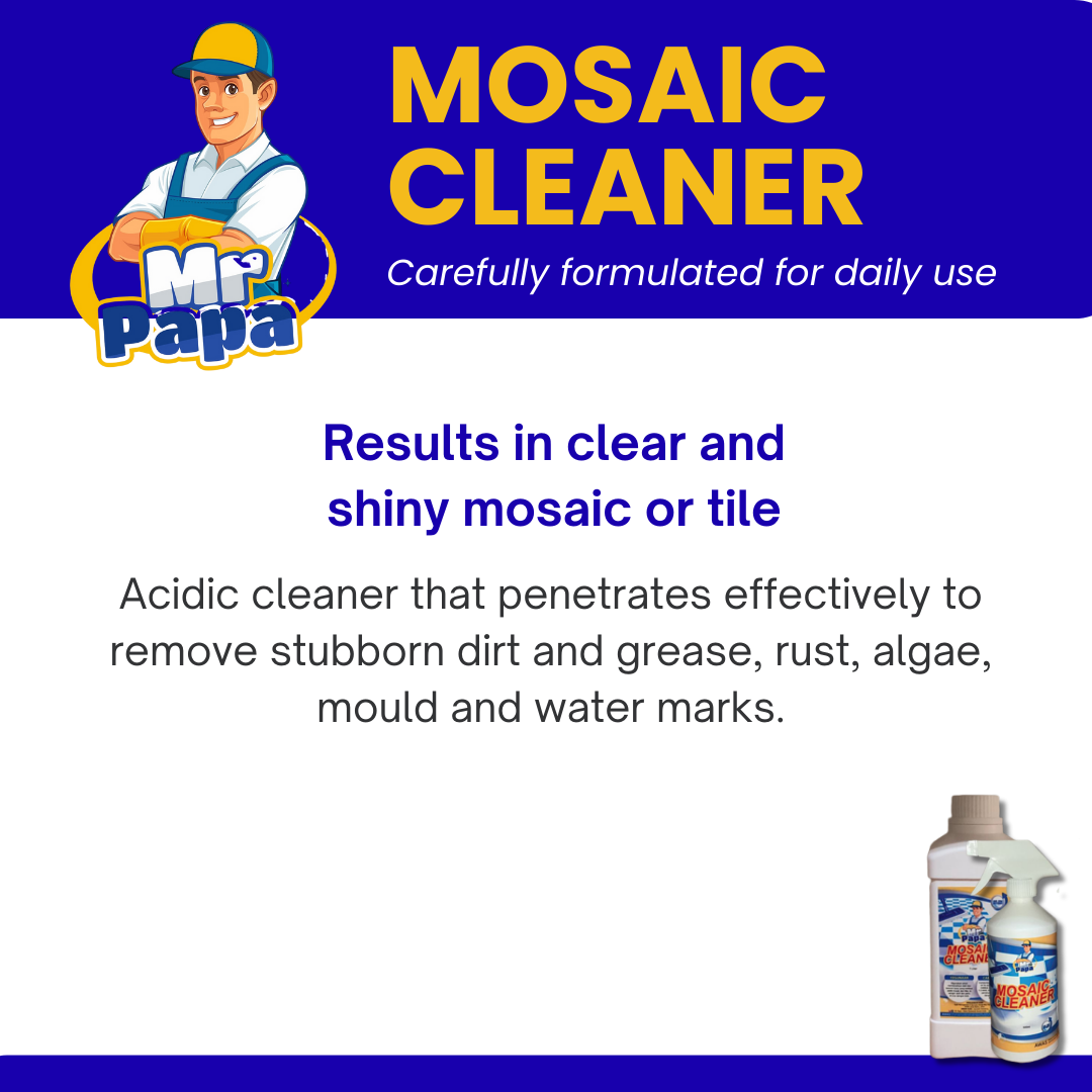 Mosaic Cleaner MR. PAPA Hilang Karat Bintik Hitam Lumut Daki Watermark ...