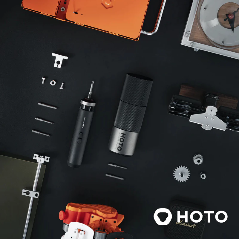 HOTO PixelDrive Cordless Screwdriver With Smart Display 6 Torque Level ...