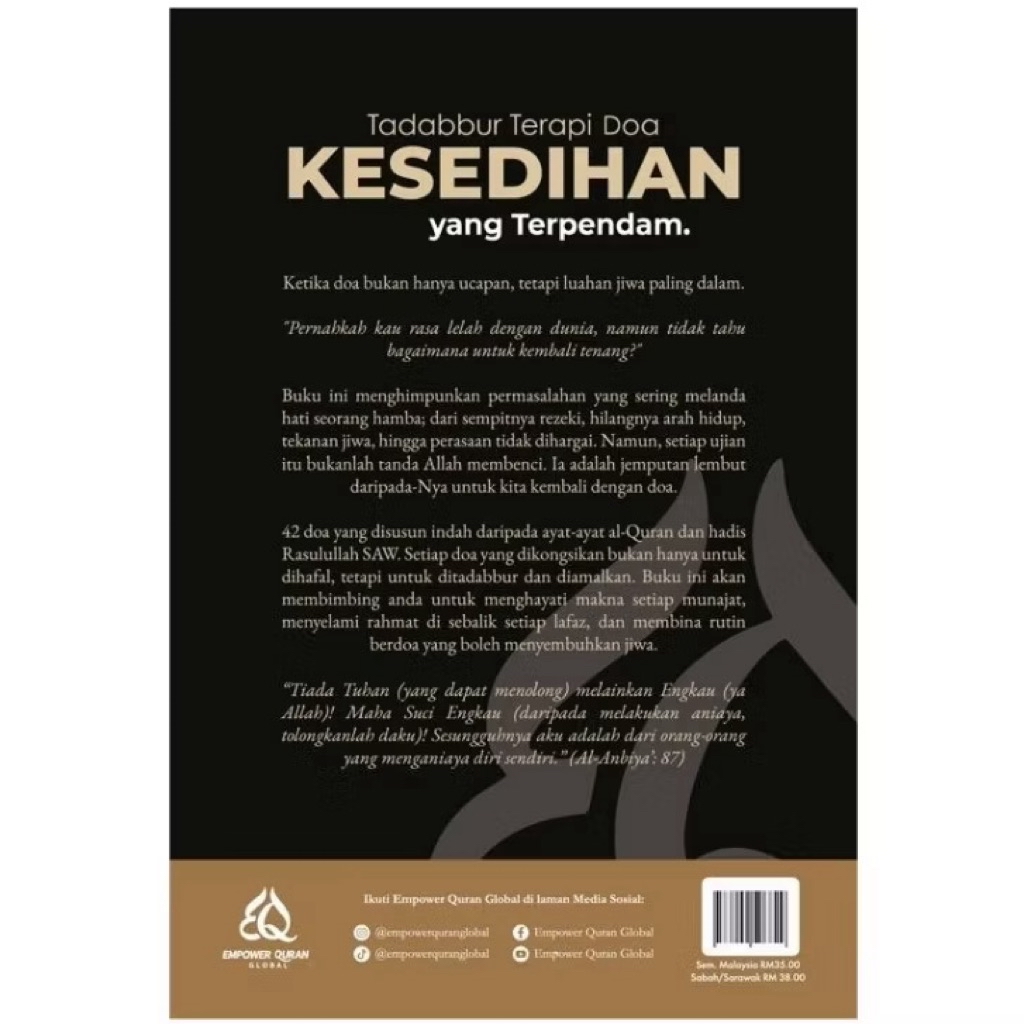 Tadabbur Terapi Doa Kejayaan Luar Biasa / Doa Kesedihan Yang Terpendam ...