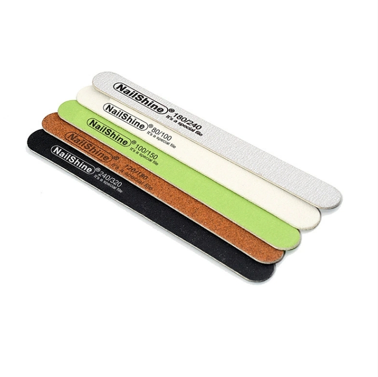 Nailshine Thin Wooden Nail File木片薄款指甲锉 真甲修型搓条 打磨修边美甲锉条 Nail Shaping ...