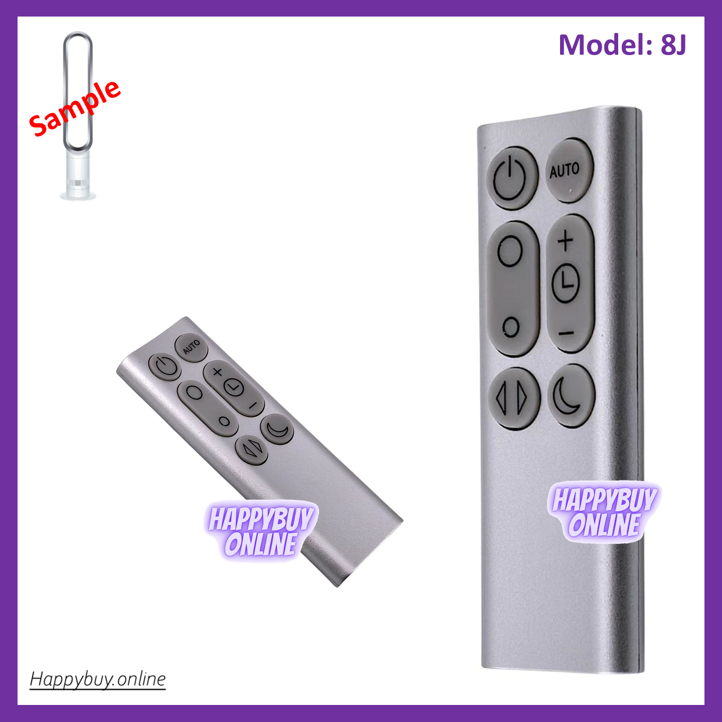 Compatible dyson Cool Tower Fan Remote Control AM06 AM07 AM08 TP00 TP01 ...