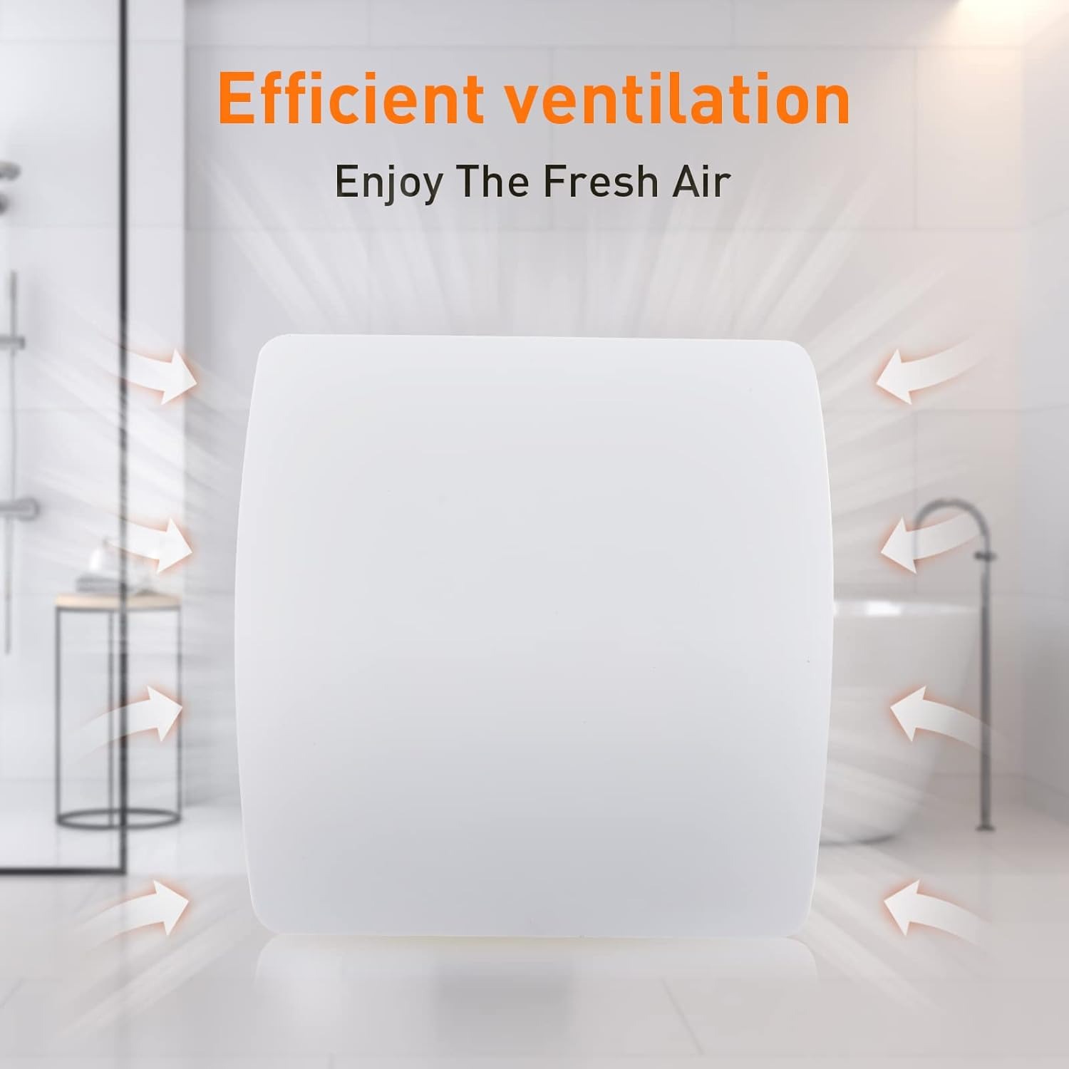 Wall Mount Ventilating Fan 4" 6" Low Noise Exhaust Fan Kitchen Kipas ...