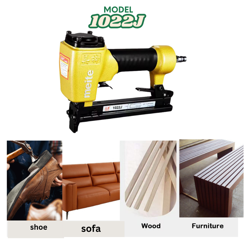 Meite Pneumatic Stapler Air Gun | 1013J / 1022J / 422J Staples Combo ...