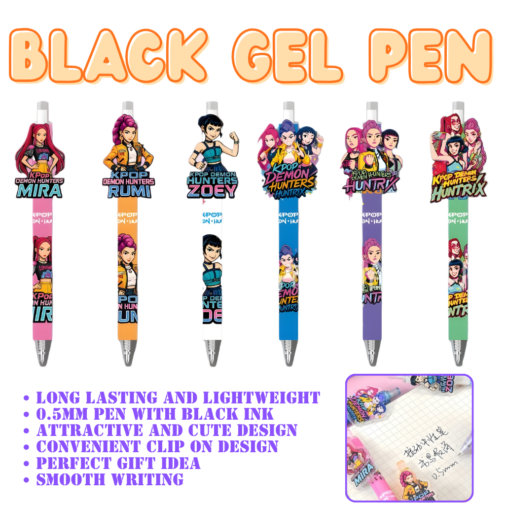 (READY STOCK) Alat Tulis Stationary Huntrix Kpop Demon Hunters Notebook ...
