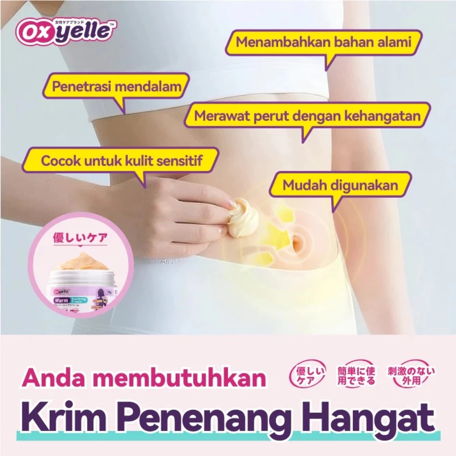 period pain relief ox yelle warm soothing cream menstrual heat cream ...