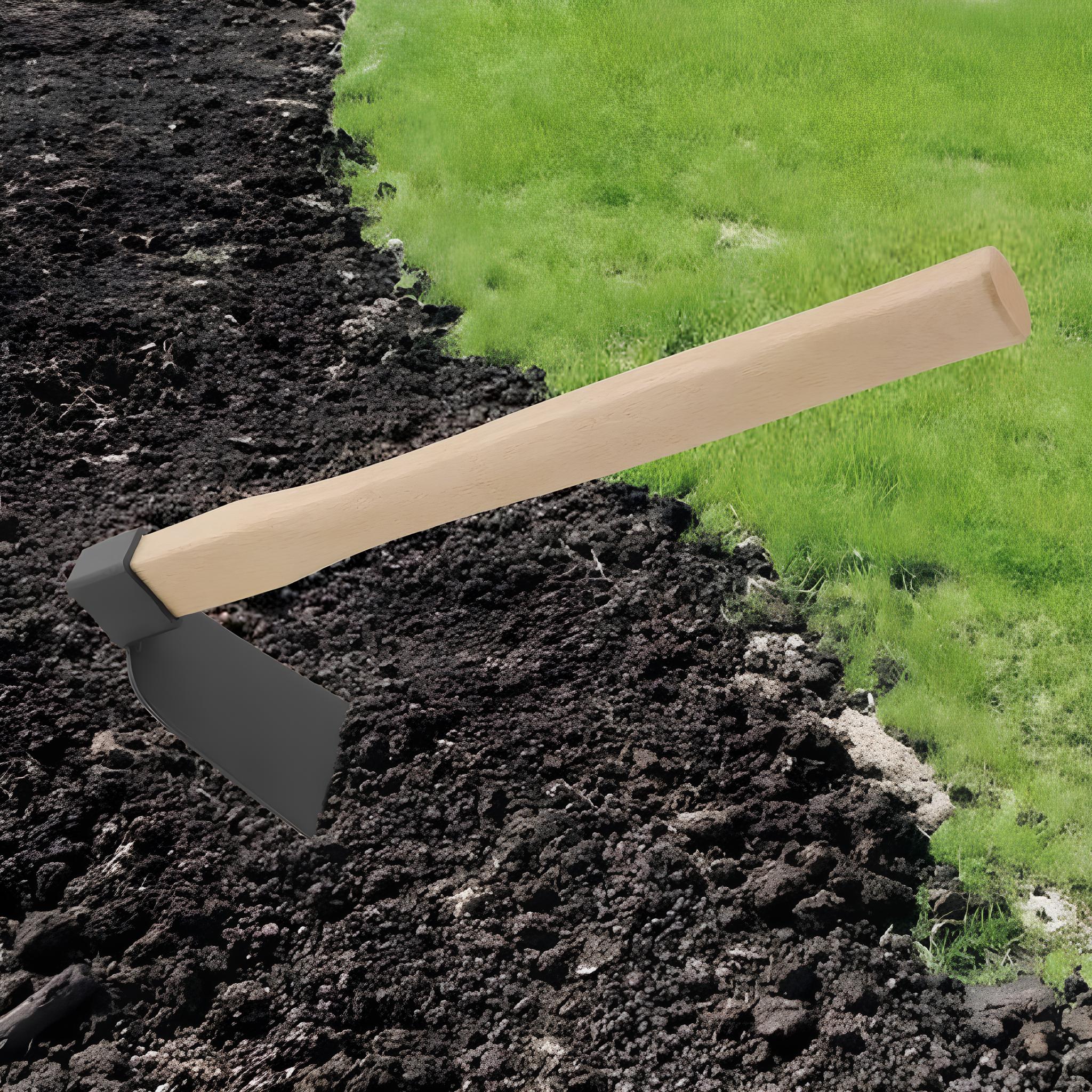 14" Garden Mini Hoe With Wooden Handle / Kayu Handle Cangkul Mini ...