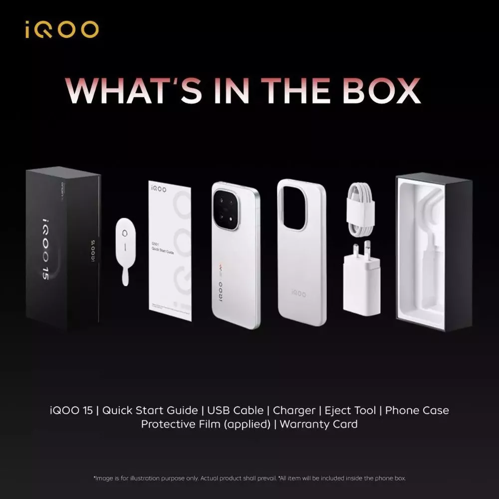 iQOO 15 5G Smartphone | 32GB (16+16) RAM + 512GB / 1TB ROM | Original ...