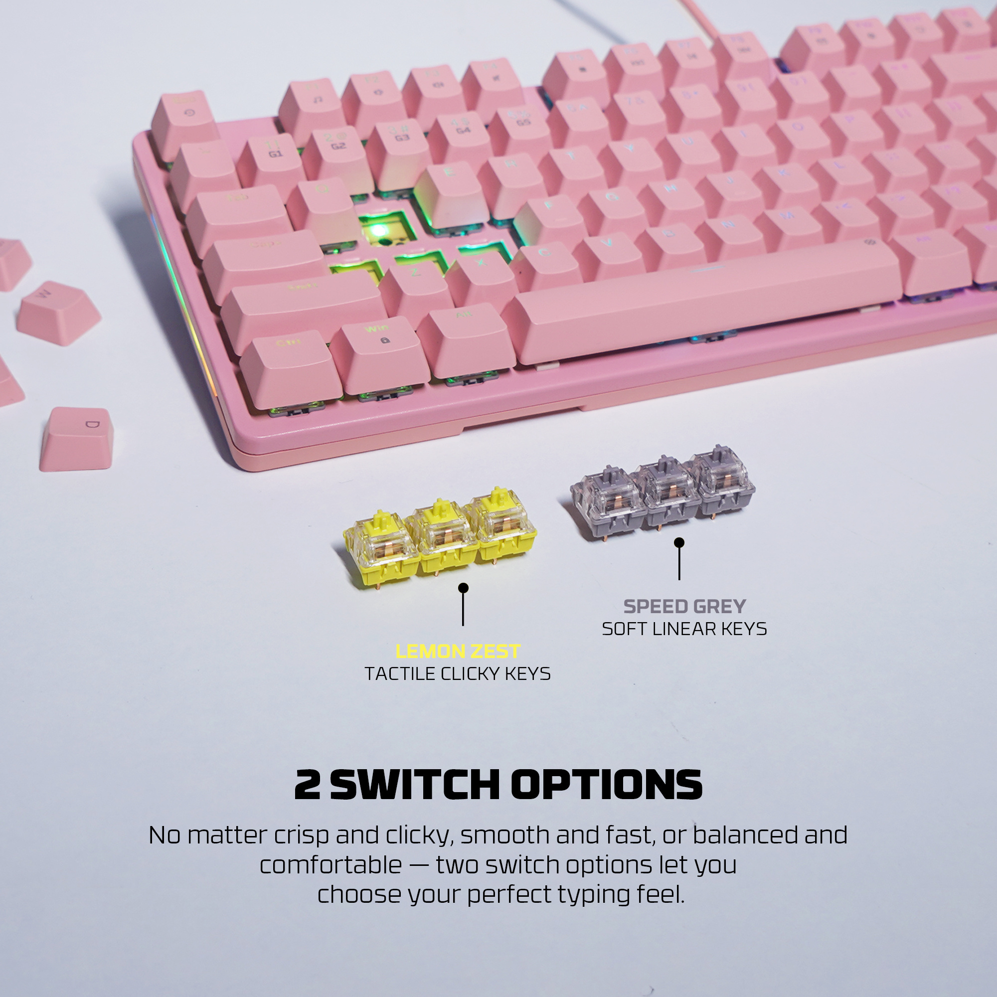 [NEW] Fantech MK894 MAXPOWER II Mechanical Gaming Keyboard ARGB ...