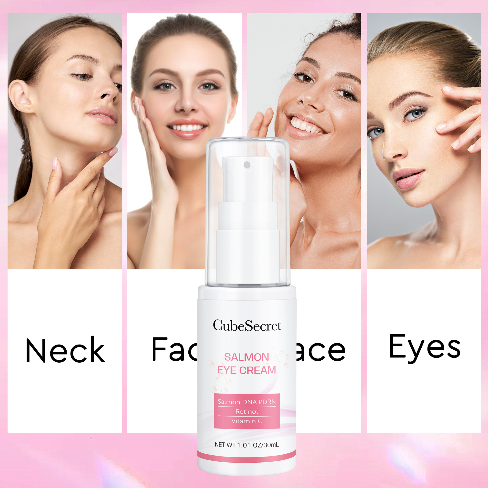 CubeSecret Retinol Eye Cream 30g - Reduce Wrinkles, Dark Circles ...