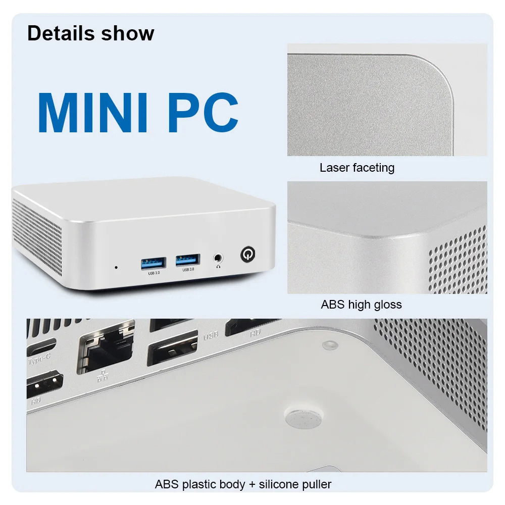 W6 Intel N3700 Windows Mini PC 8GB RAM 2TB SSD Office PC Mini CPU ...